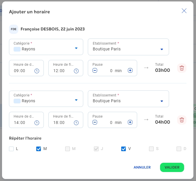 Planifier et publier les horaires de mes équipes en toute simplicité ...